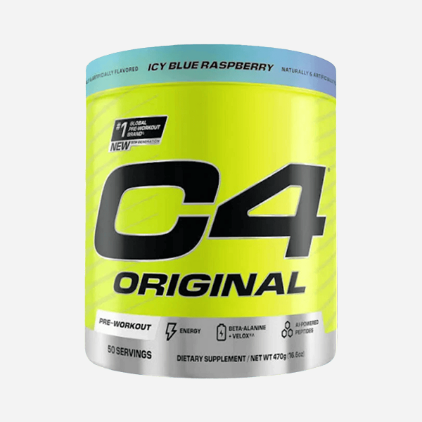 C4 Original Pre-Workout 50 Servings By Cellucor - MuscleUp