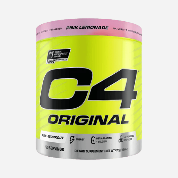 C4 Original Pre-Workout 50 Servings By Cellucor - MuscleUp